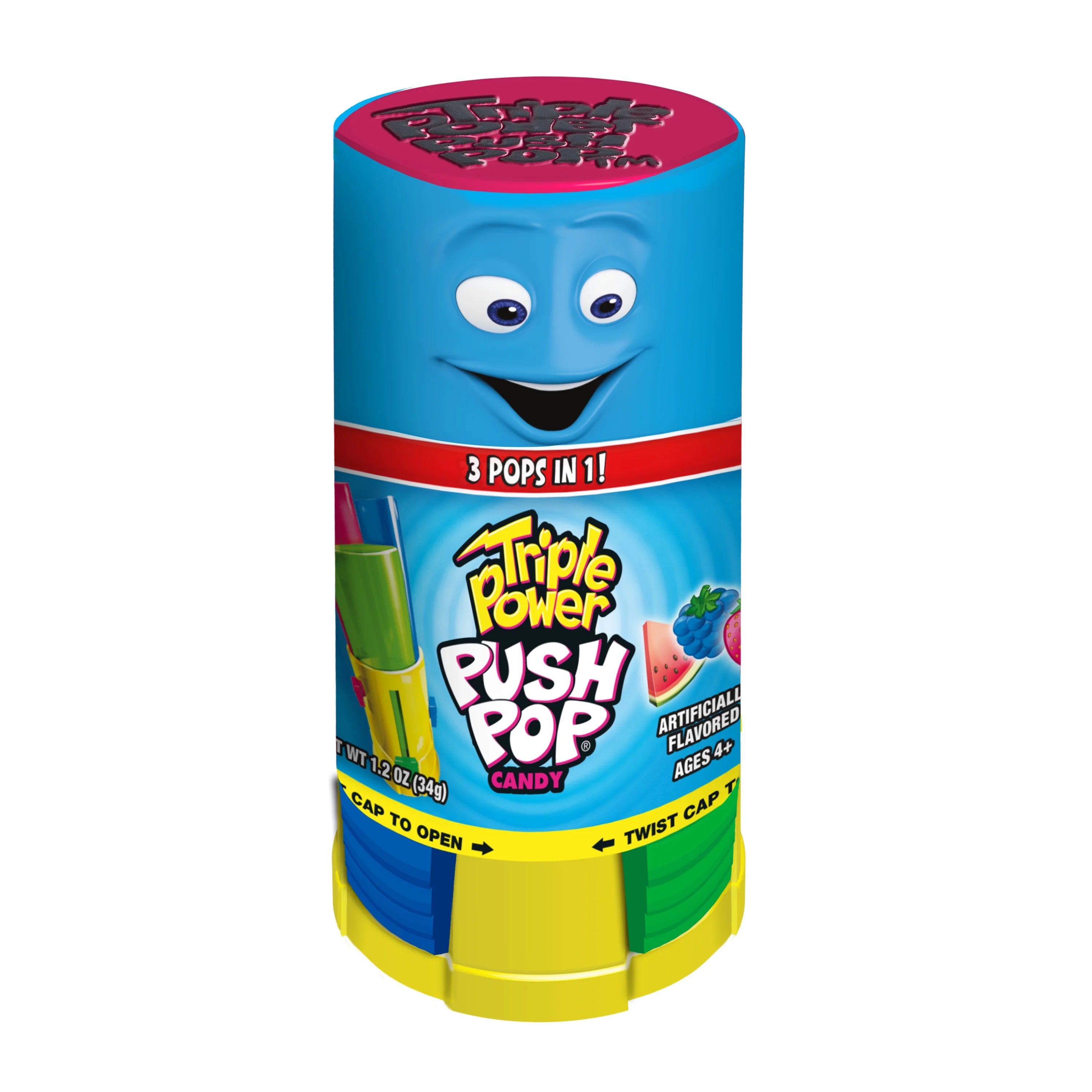 Push Pop Triple Power – Pacific Coast Candy